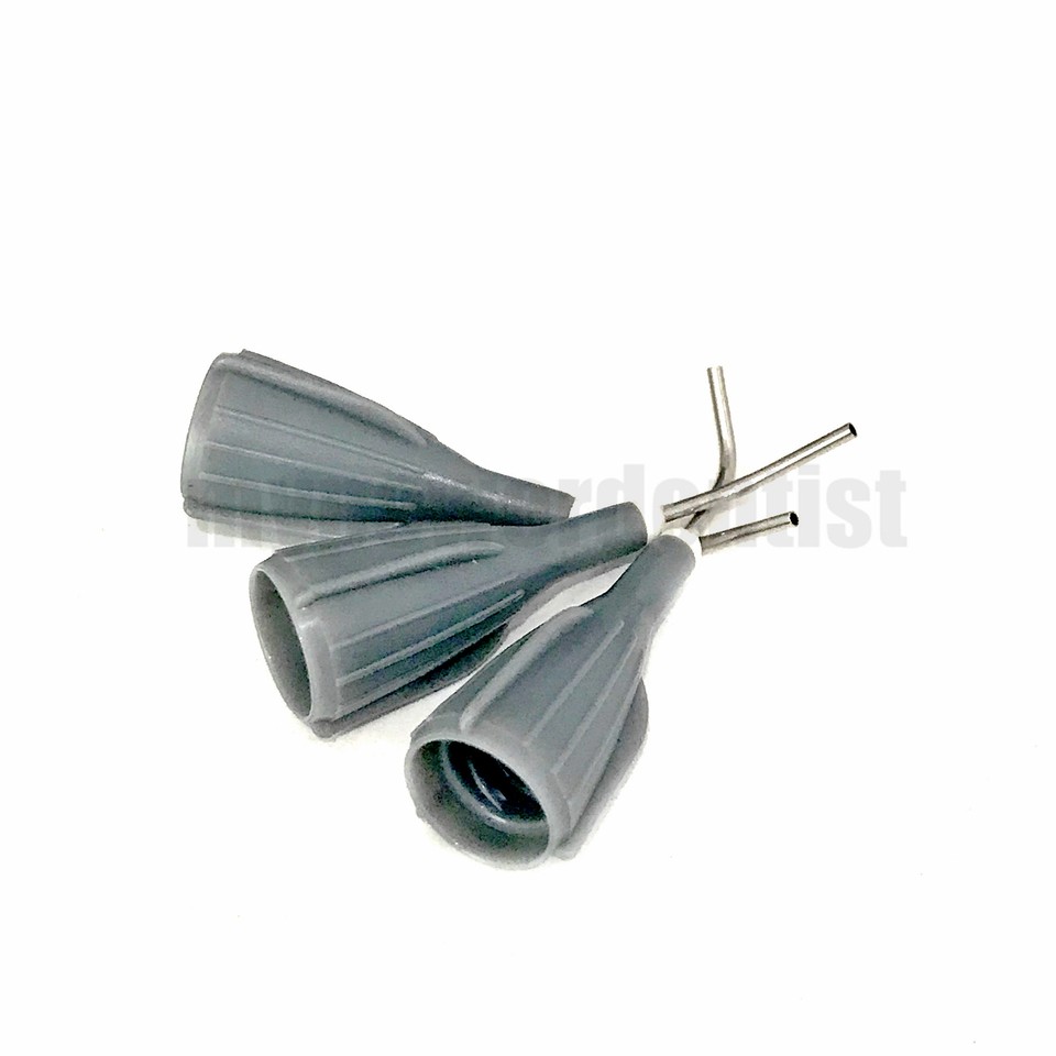 Dental Delivery Tips Flow Composite Resin Conveyor Flowable Grey Tip ...