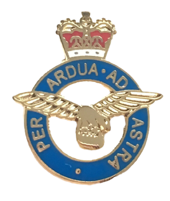 Royal Air Force RAF Insignia Crest Military Enamel Lapel Pin Badge-M091 ...