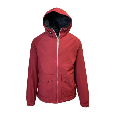 Timberland Men's Waterproof Red Hooded Insulated Jacket A1Y4S | eBay