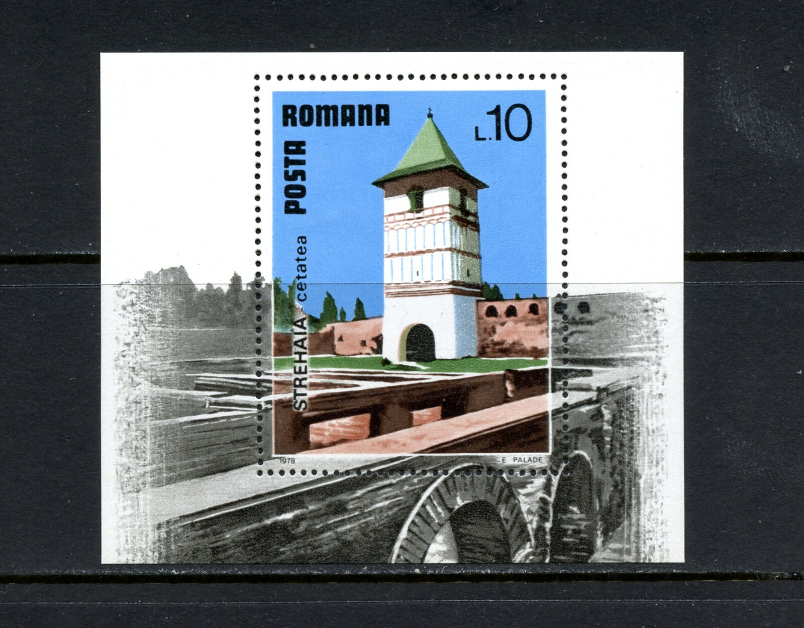R3675 Romania 1978 Strehaia Fortress SHEET MNH | eBay