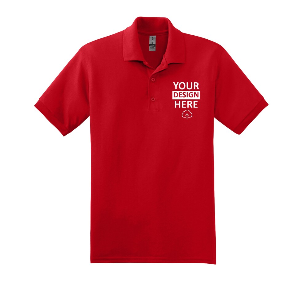 Personalized Customized Polo Your Logo Photo & Text Men's Shirt USA New ...