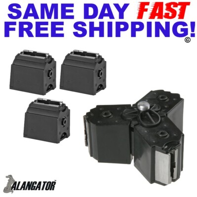 Ruger 10/22 BX-1 .22LR 10 Round MAGAZINES 3-Pk + Alangator TRIMAG Clip ...