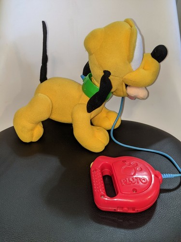 Disney Mattel 1999 Walk 'N Wag Pluto With Leash Remote Not Working | eBay