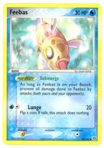 Pokemon - Feebas - 49/106 - Common - EX Emerald - NM | eBay