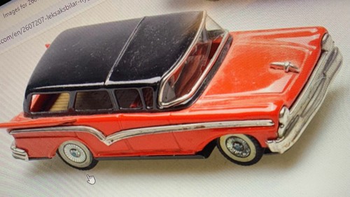 Set Of 2 Bandai Ford Friction Toy Car Hubcaps | eBay