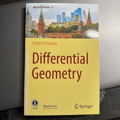 Moscow Lectures: Differential Geometry by Victor V. Prasolov (2023 ...