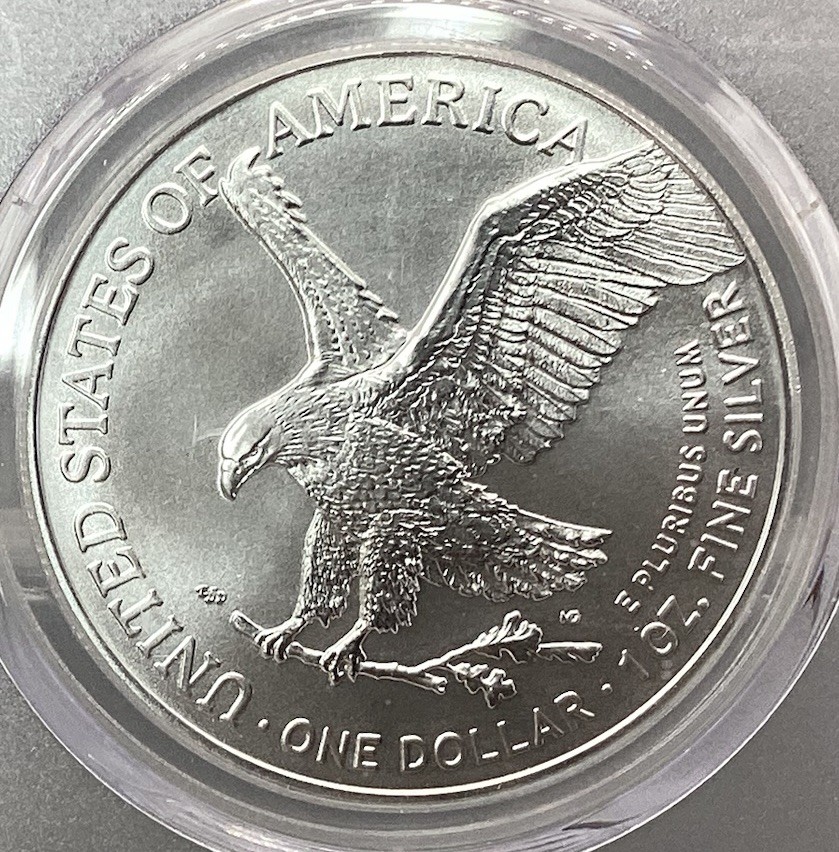 2023 American Silver Eagle - PCGS - MS 70 - 1st Strike - Lenny Wilkens ...