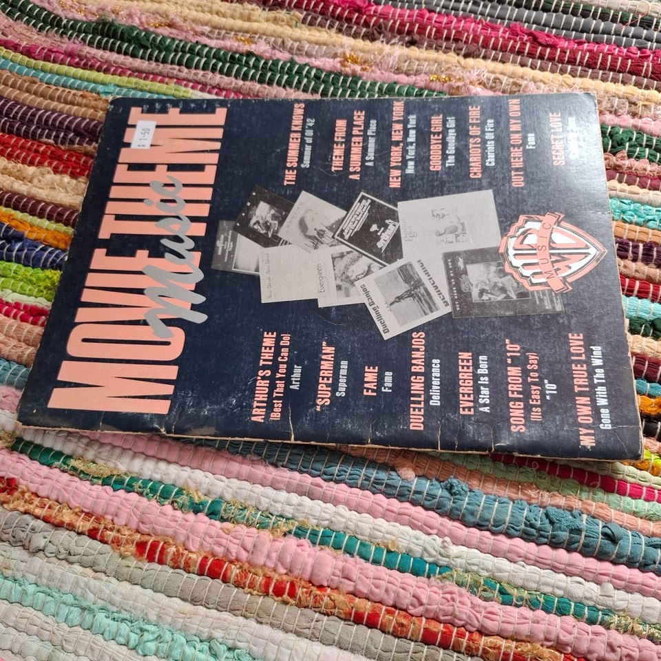 Warner Bros - Movie Theme Music - pb - Sheet Music #L2 | eBay Australia