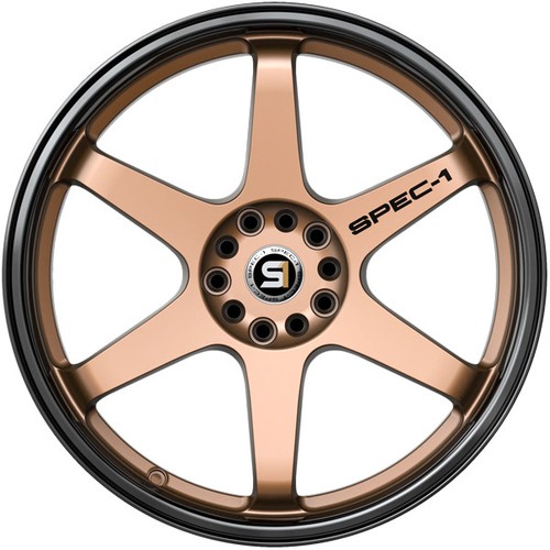 Spec-1 SPT-33 17x8 5x105/5x4.5" +38mm Bronze Wheel Rim 17" Inch | eBay