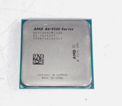 AMD A6-9500 APU 3.5GHz Dual-Core Socket AM4 CPU Processor 65W Radeon R5 ...