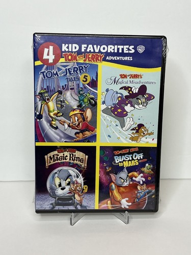 WB Tom And Jerry Adventures 4-Disc DVD Video Animated Cartoon ...