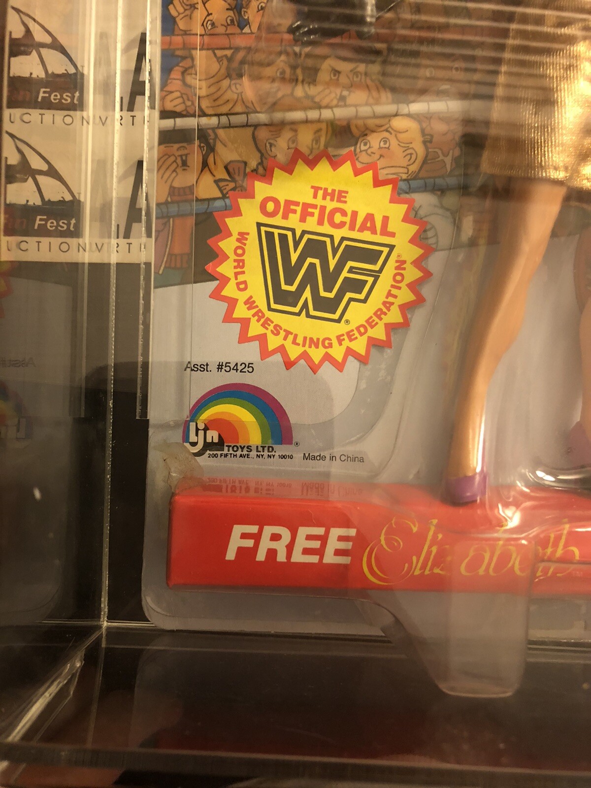 Miss Elizabeth 1985 WWE / WWF LJN Wrestling Superstars Manager Sealed ...