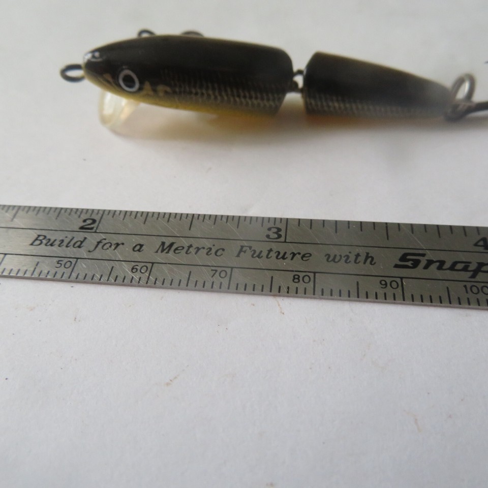 FISHING LURE RAPALA 2¼" JOINTED MINNOW IRELAND BLACK & GOLD | eBay