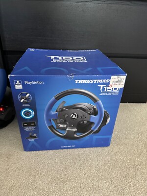 Thrustmaster T150 Force Feedback Racing Wheel (PC,PS4) With Box ...