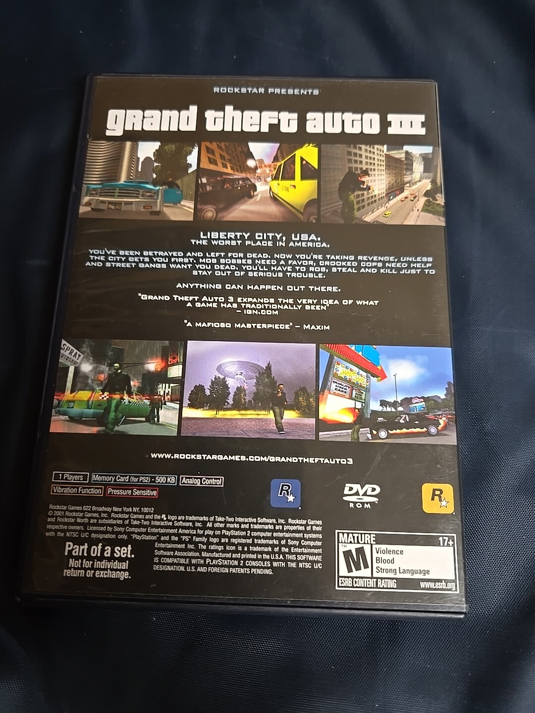 Grand Theft Auto III (Sony PlayStation 2, 2001) - European Version for ...