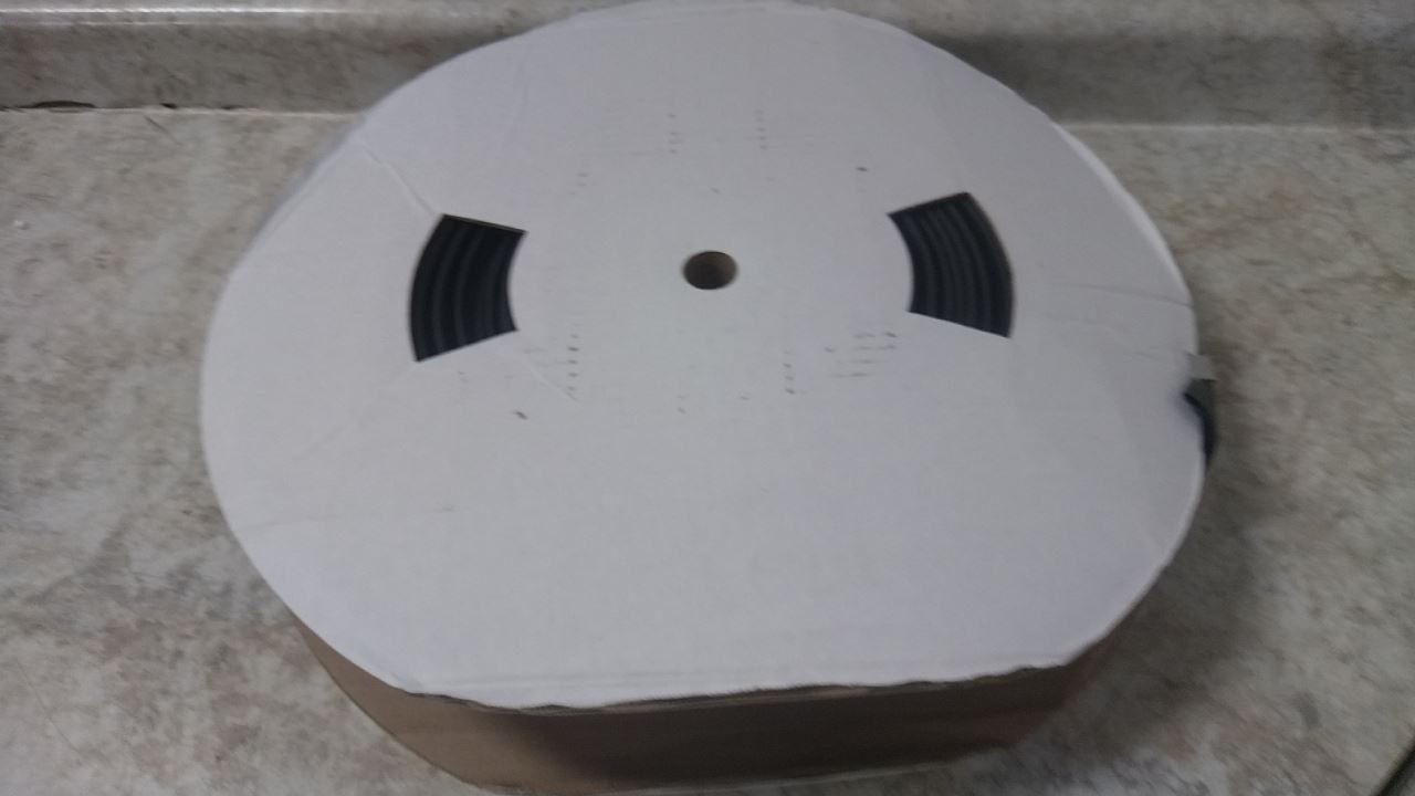 Insultab HSN-100 1-1/2 Blk 50 1.5 In ID Before Shrink 50 Ft L Heat ...