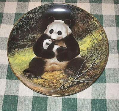 BRADEX COLLECTOR'S PLATE - THE PANDA by Will Nelson | eBay