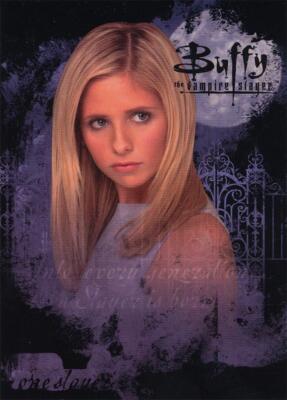 2000 Buffy Vampire Season Four Promo Card B4-0 | eBay