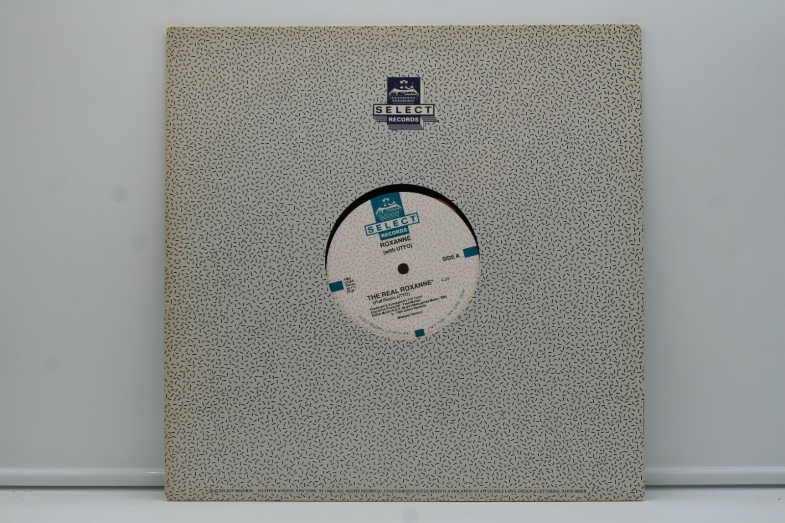 A25 Roxanne UTFO Full Force / The Real Roxanne -1984 Selection Records ...