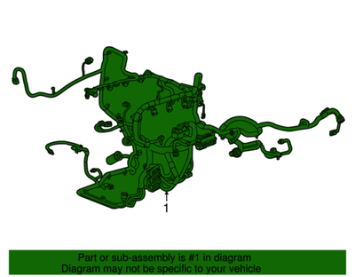 GM Engine Wiring Harness 84080179 | eBay