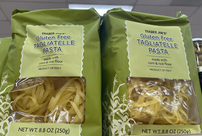2 Pack Trader Joe's Gluten Free Tagliatelle Pasta Made With Corn And ...
