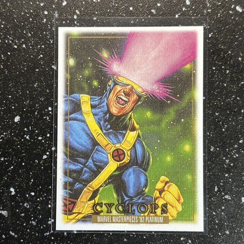 #13 CYCLOPS 2024 Marvel Masterpieces '92 Platinum CANVAS X-MEN | eBay
