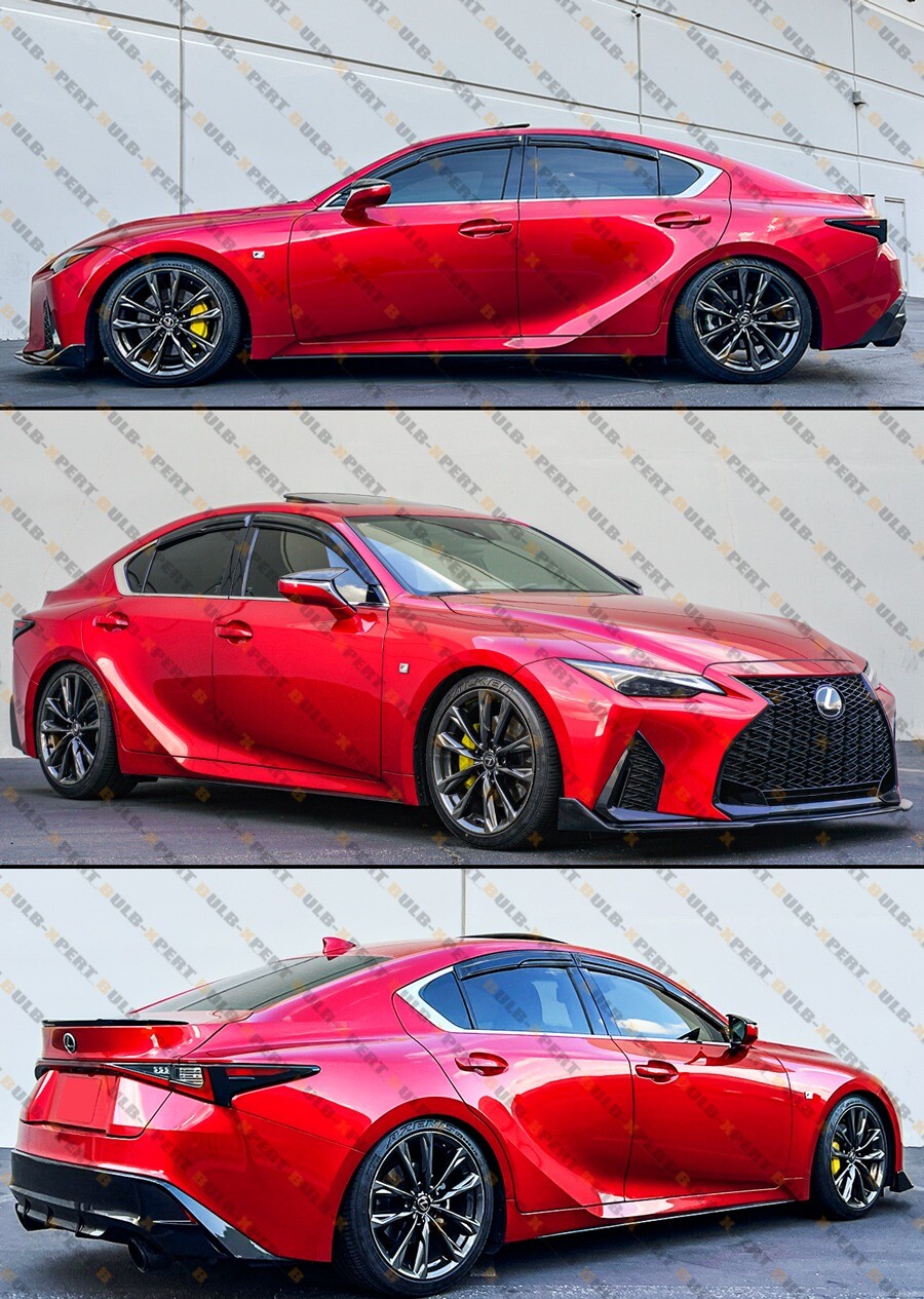 For 2021-25 Lexus IS300 IS350 IS500 M Style 3D Window Visor Rain Guard ...