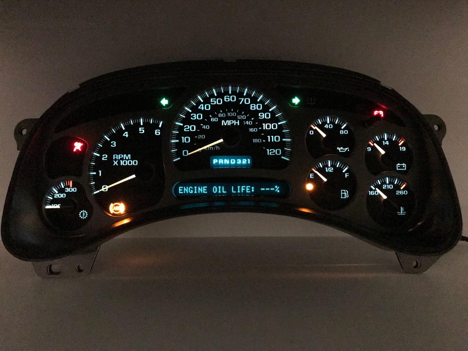 03 04 05 Sierra Silverado Denali Yukon Speedometer Gauge Cluster ...