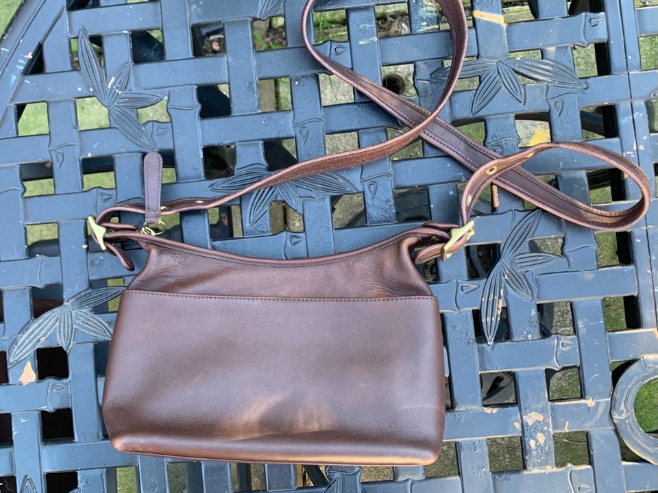 Vintage COACH 9136 Legacy Mahogany Brown Leather Hobo Crossbody Bag ...