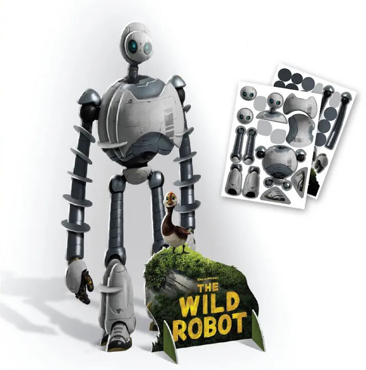 THE WILD ROBOT BUILD-A-ROZ 2024 RealD 3D; punch-out cardboard | eBay