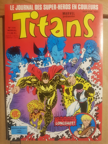 TITANS N°114 Editions LUG (Marvel) Spiderman Xmen Star wars Iron Man | eBay