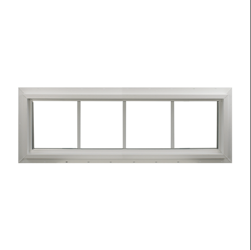 Double Pane Transom Window 48" x 12", Florida Approve Vinyl Argon Gas ...