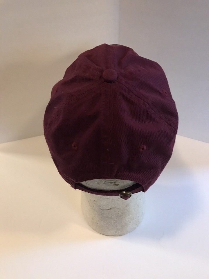 Harley Davidson Museum Hat Adult OSFM Maroon Red Cap Adjustable | eBay