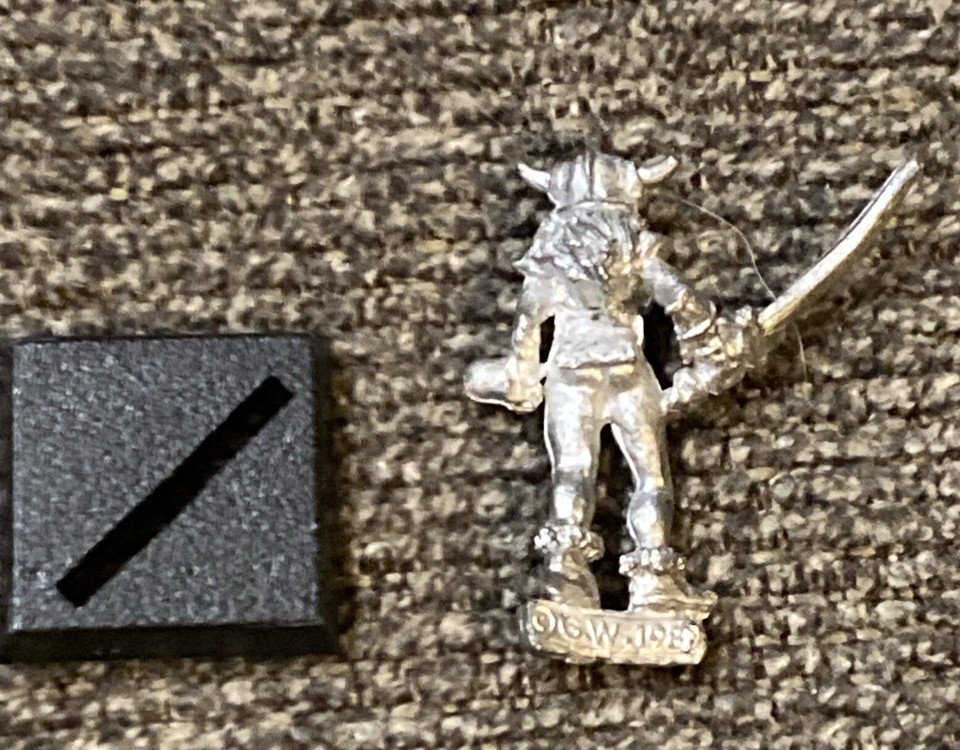 GW Citadel Warhammer Fantasy Battle Barbarian Fighter “Wonger” 1985 ...