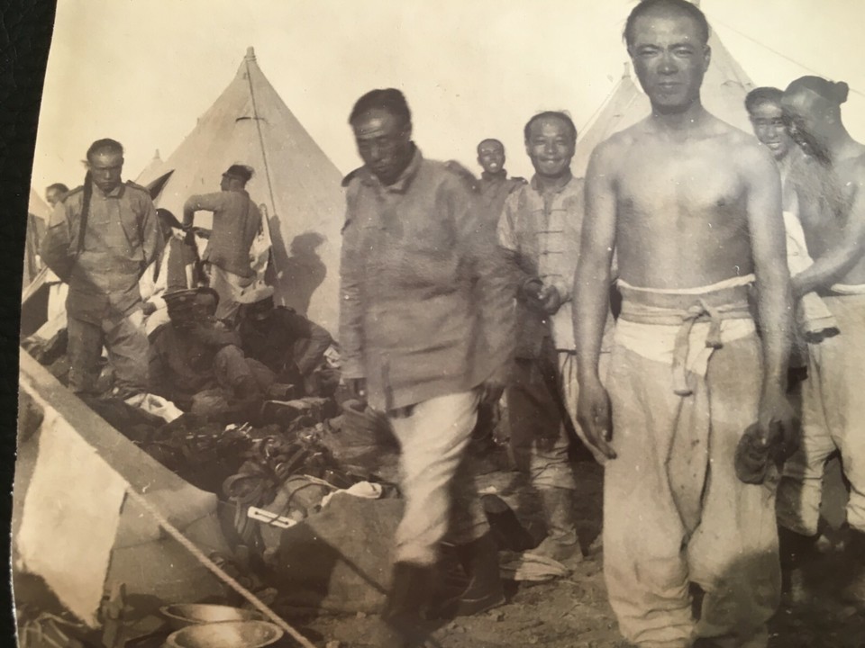 👍 1906 CHINA QING DYNASTY NEW ARMY MANOEUVRE CAMP ORIGINAL PHOTO ...