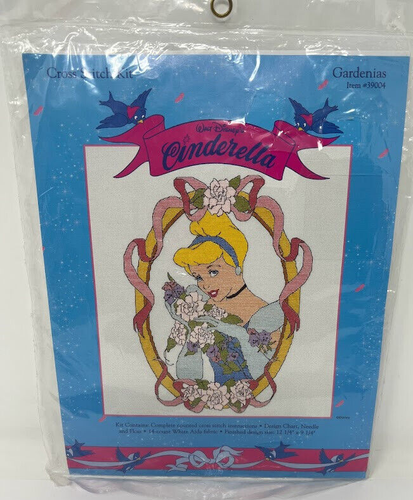 Disney Princess Cinderella Just Cross Stitch Kit Gardenias #39004 | eBay