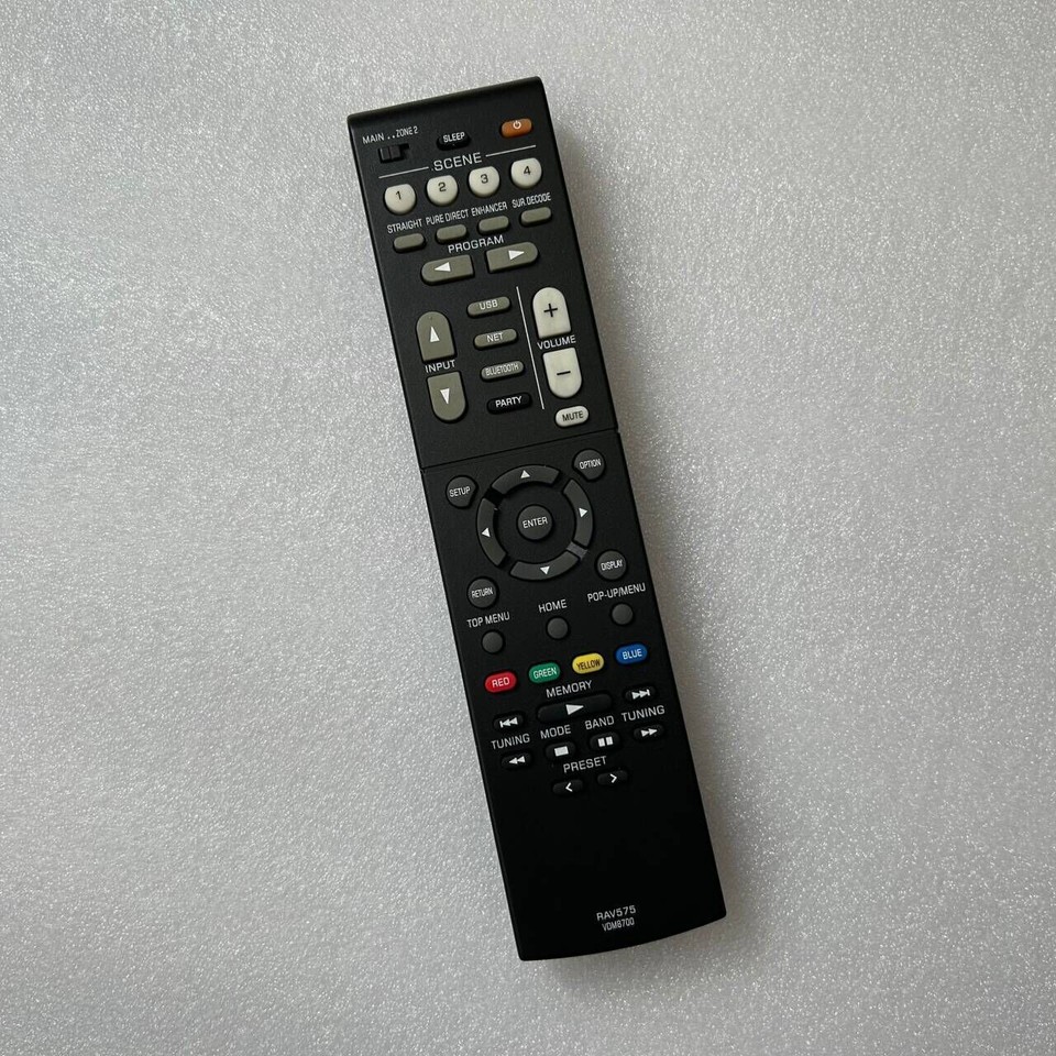 New Remote Control For Yamaha RAV575 VDM8700 AV Receiver | eBay