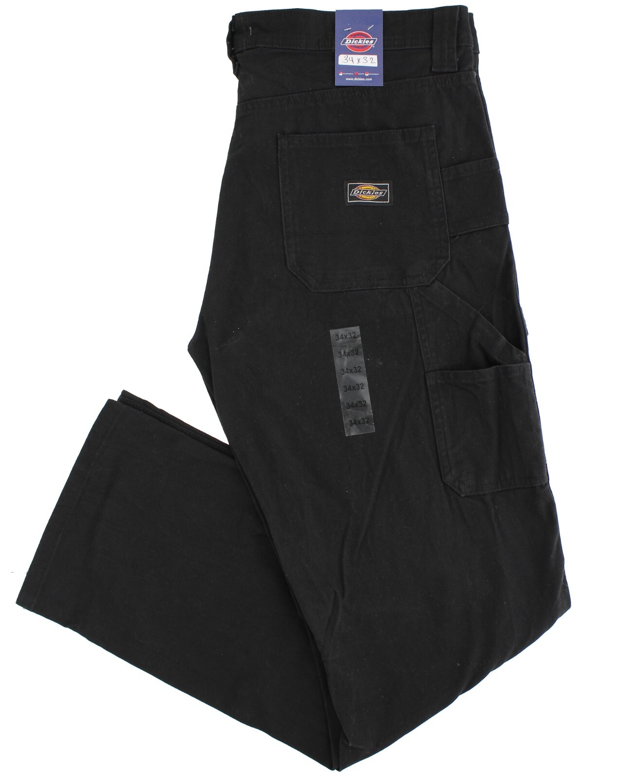 Dickies Men's Carpenter Pants Double Stitch 7-Pockets, 2 Tool Loops ...
