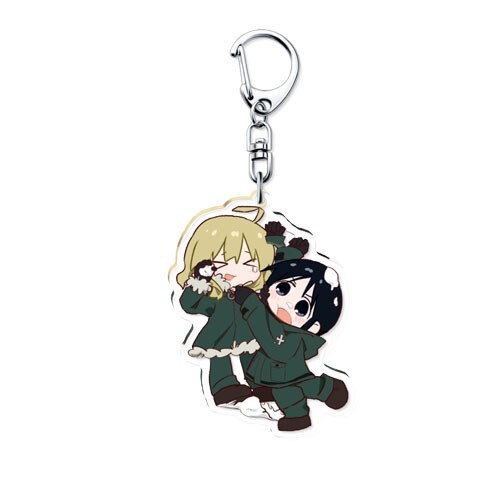 Shoujo Shuumatsu Ryokou Girls Last Tour Chito Yuuri Acrylic Keychain ...