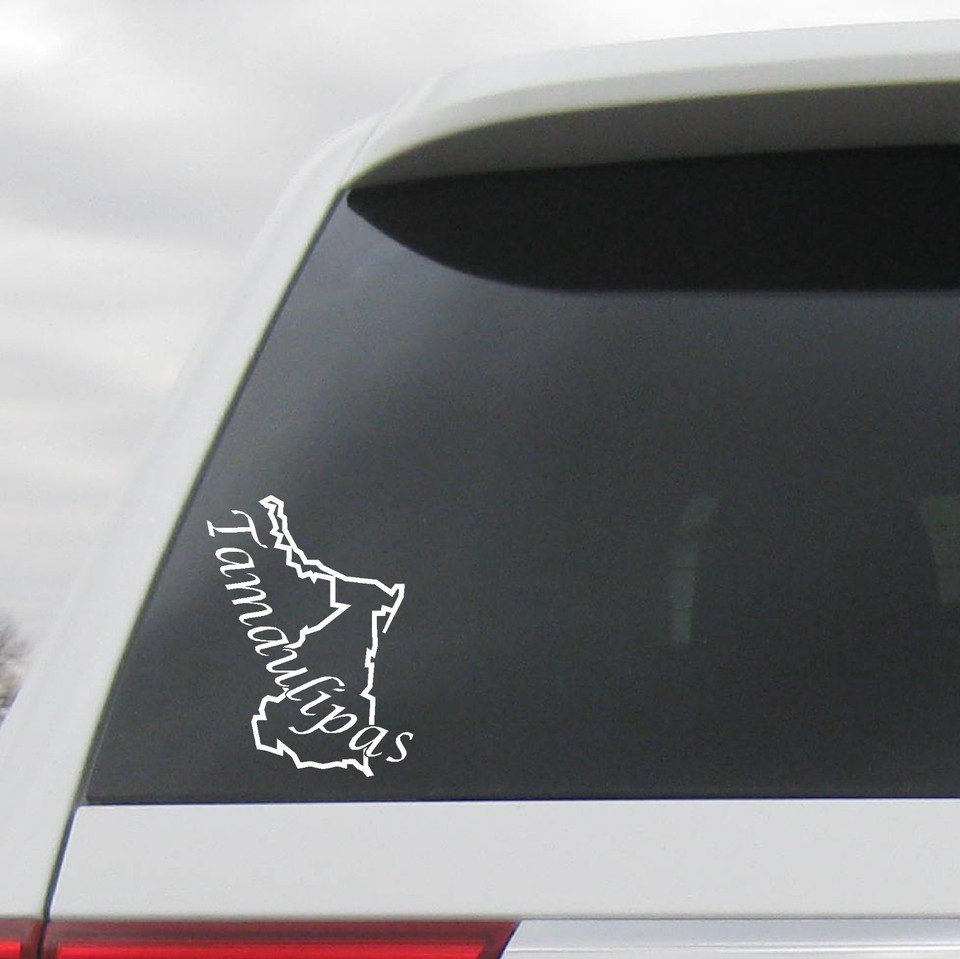 TAMAULIPAS Map TAMPS TAM Mexico Estado Reynosa Vinyl Cut Sticker Decal ...