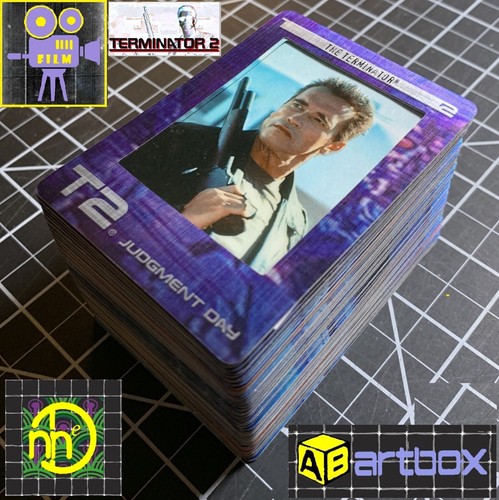 2003 ArtBox Terminator 2 Judgment Day FilmCardz - Complete Base Card ...