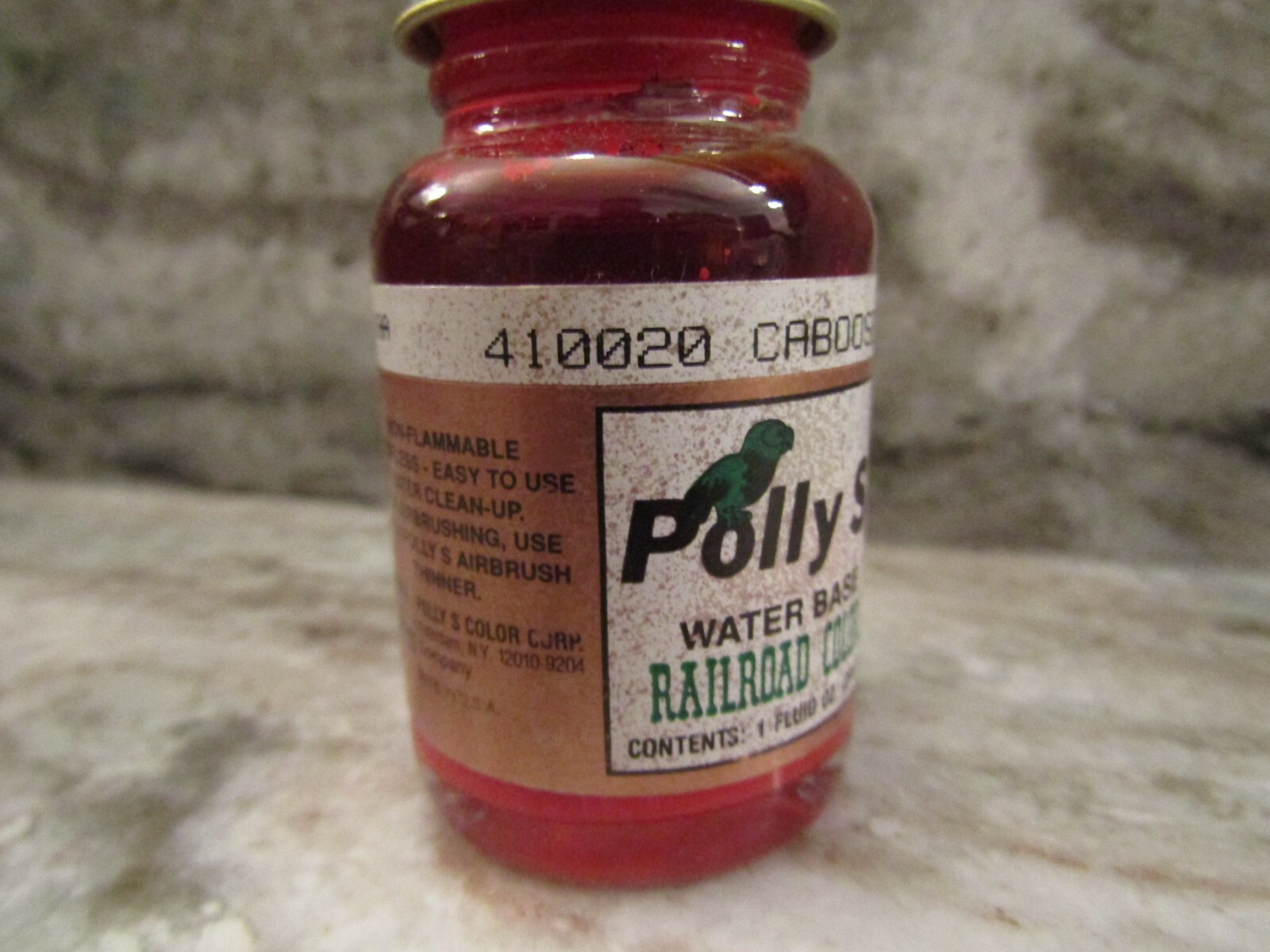 FLOQUIL POLLY S SCALE RAILROAD MODEL PAINT 1oz 1 oz - CABOOSE RED | eBay