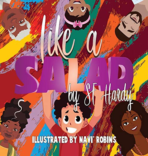 LIKE A SALAD By S F Hardy & Navi Robins - Hardcover **Mint Condition ...
