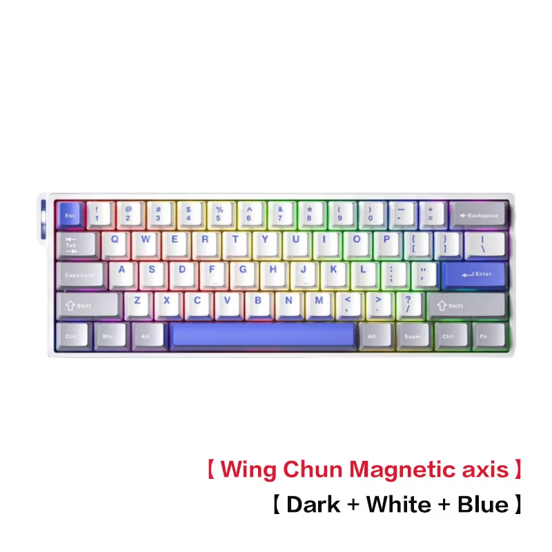 Win 60 Magnetic Axis Keyboard RT Custom Mechanical Wired Connection for ...