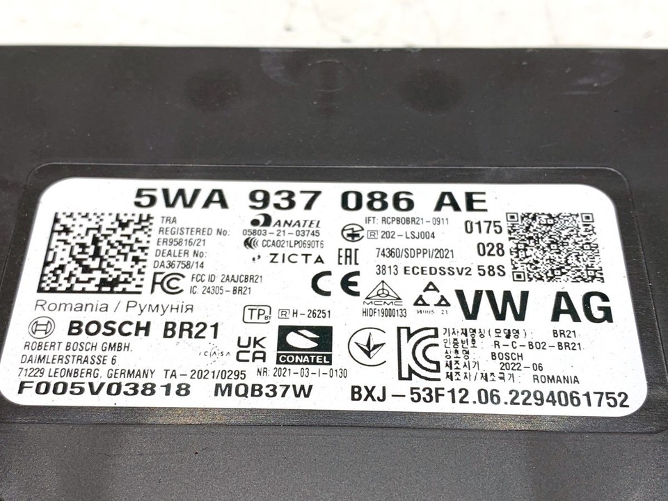 Bosch BR21 5WA937086AE BSM MODULE VW GOLF VIII 1 Piece | eBay UK