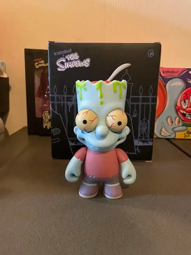 The Simpsons Kidrobot Zombie Bart 6 inch figure | eBay