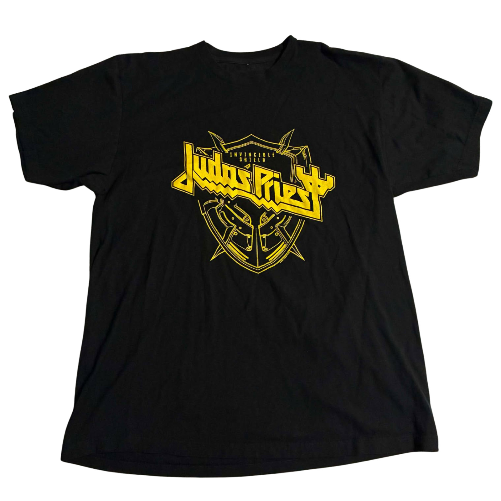 Judas Priest Invincible Shield Linear Tee XL - Gem