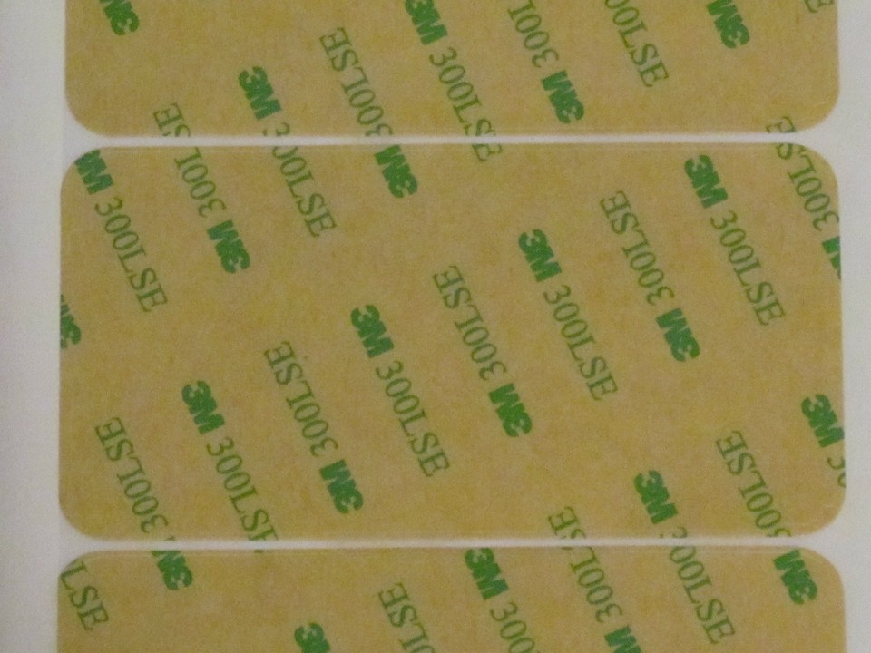 Lot of 5 ipod touch 4th generation gen adhesive LCD glass tape sticker ...