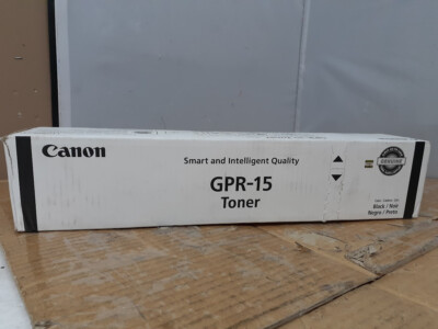 Genuine Canon GPR-15 GPR15 Black Toner Cartridge - New Sealed | eBay