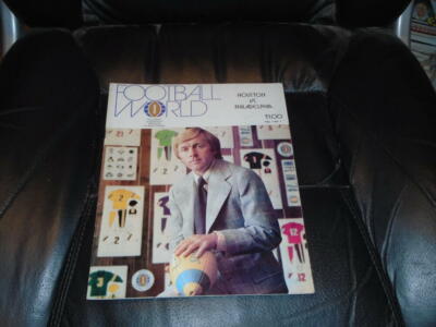 1974 PHILADELPHIA BELL AT HOUSTON TEXANS WFL FOOTBALL PROGRAM 1ST HOME ...